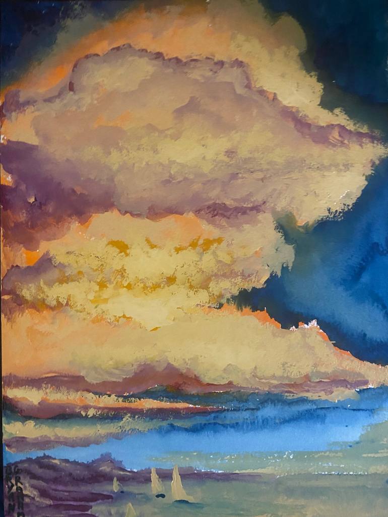 Improvisation #115 Painting by Bryan Graham | Saatchi Art