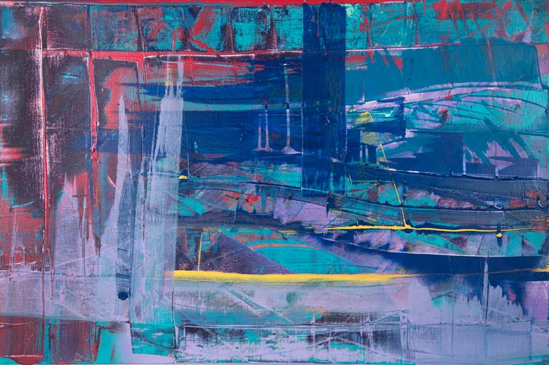 Illusory Depth Painting by Benjamin Appleby-Maguire | Saatchi Art