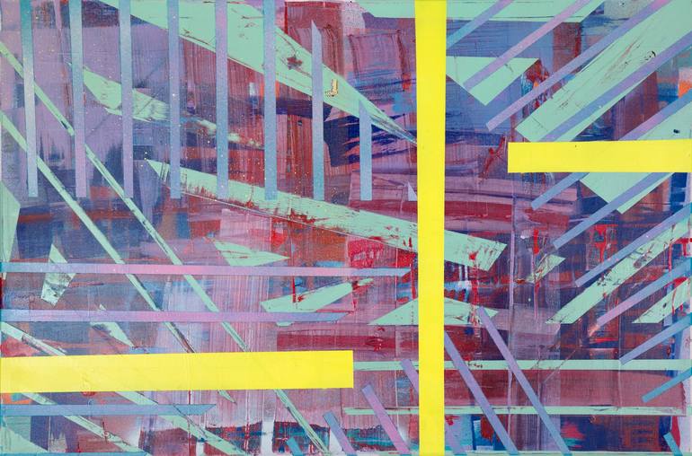 The One with a Hole in it 2 Painting by Benjamin Appleby-Maguire ...