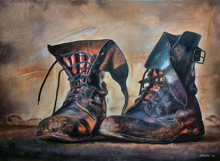 Abandoned Painting by Gergely Sándor | Saatchi Art