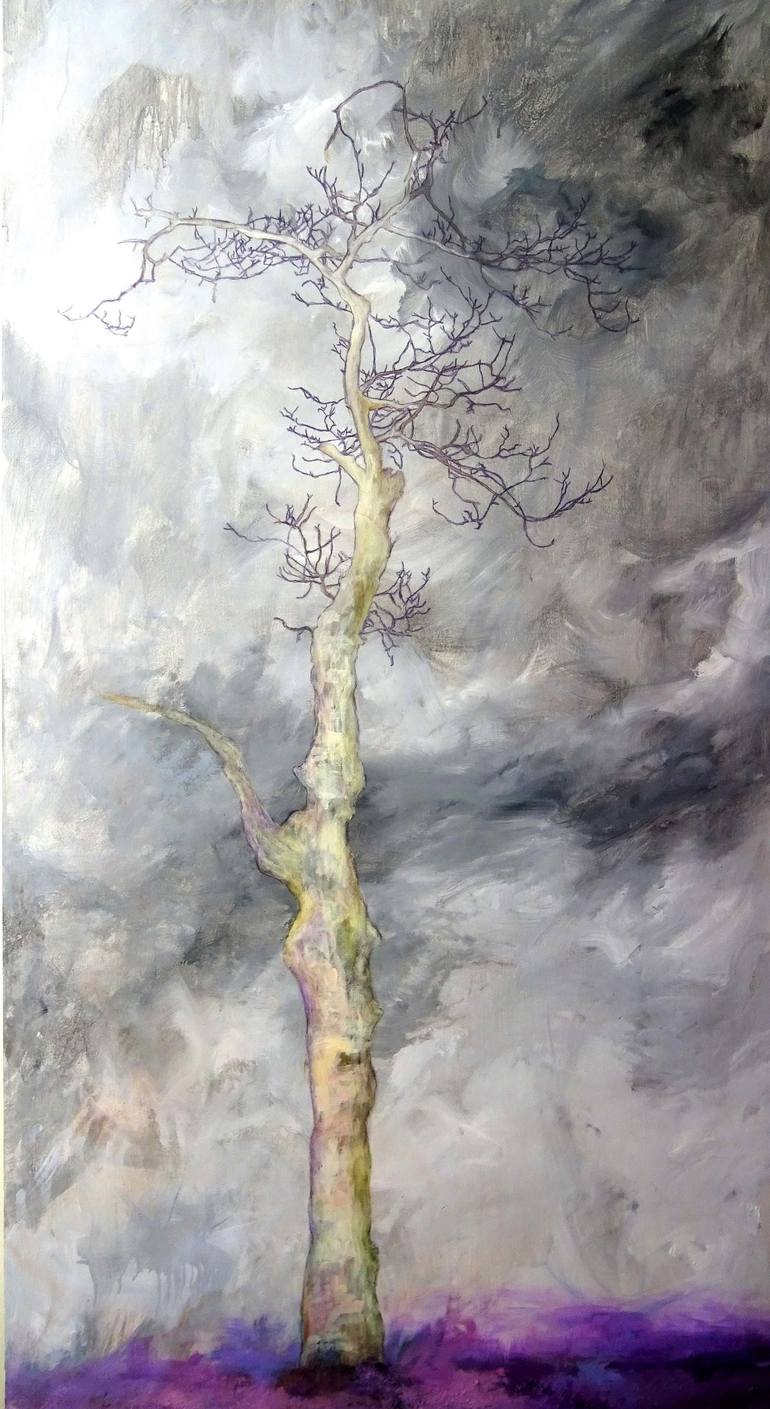 Tree Painting by Daniel Alonso Collazo | Saatchi Art
