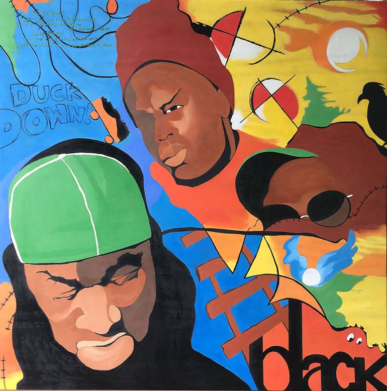 Big Black Moon Painting by Kenneth Jackson | Saatchi Art