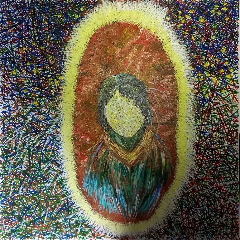 ANGEL GIRL Painting by Donghyeon Baek | Saatchi Art