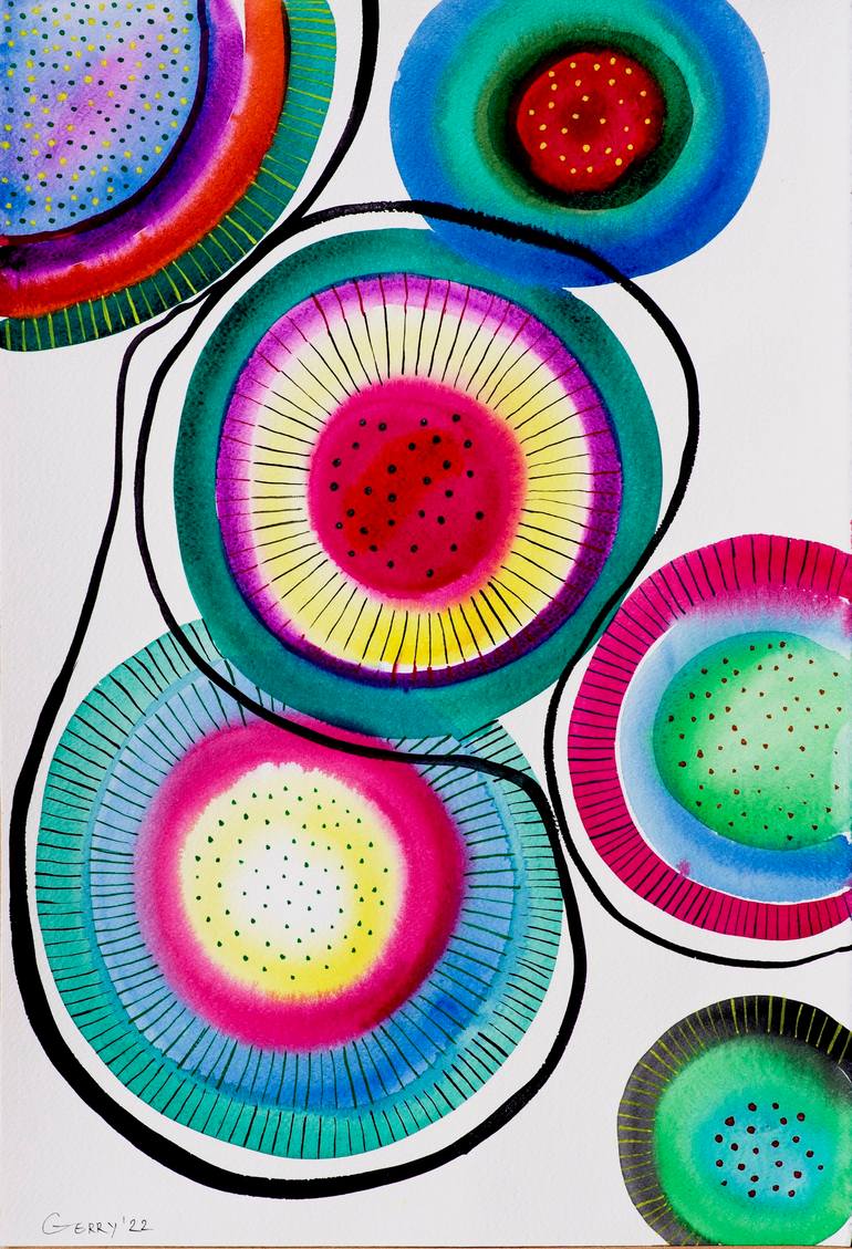 Resonance Painting by Gergana Boyadzhieva | Saatchi Art