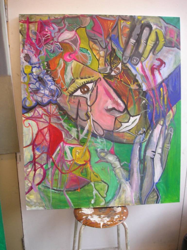 Robin Painting by Robin de Wilde | Saatchi Art