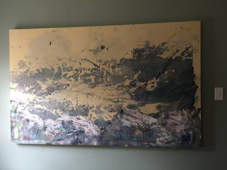 Big Sky Painting by Caroline Wright | Saatchi Art