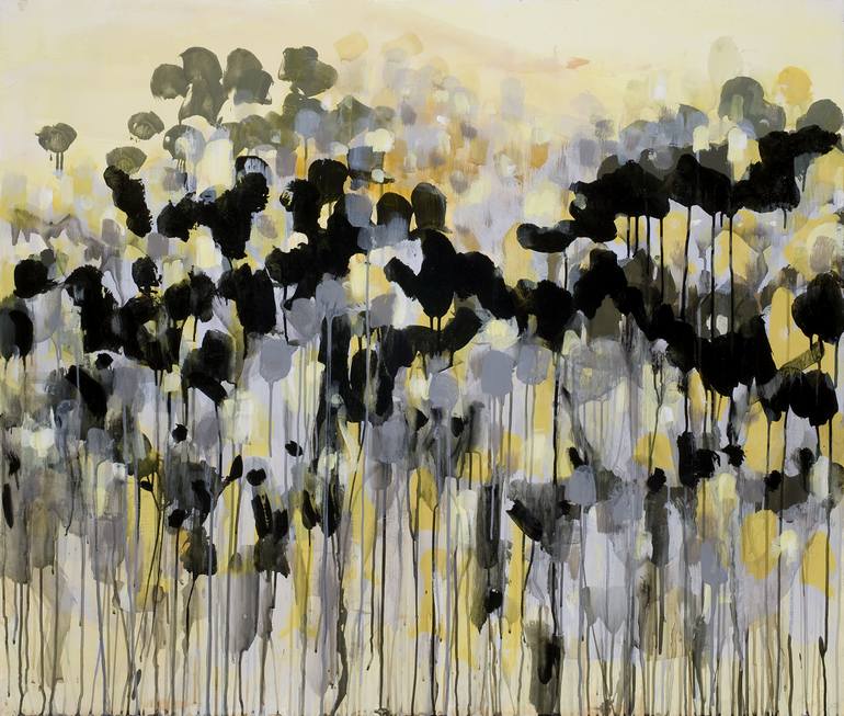 Fog Unwinding Painting by Caroline Wright | Saatchi Art