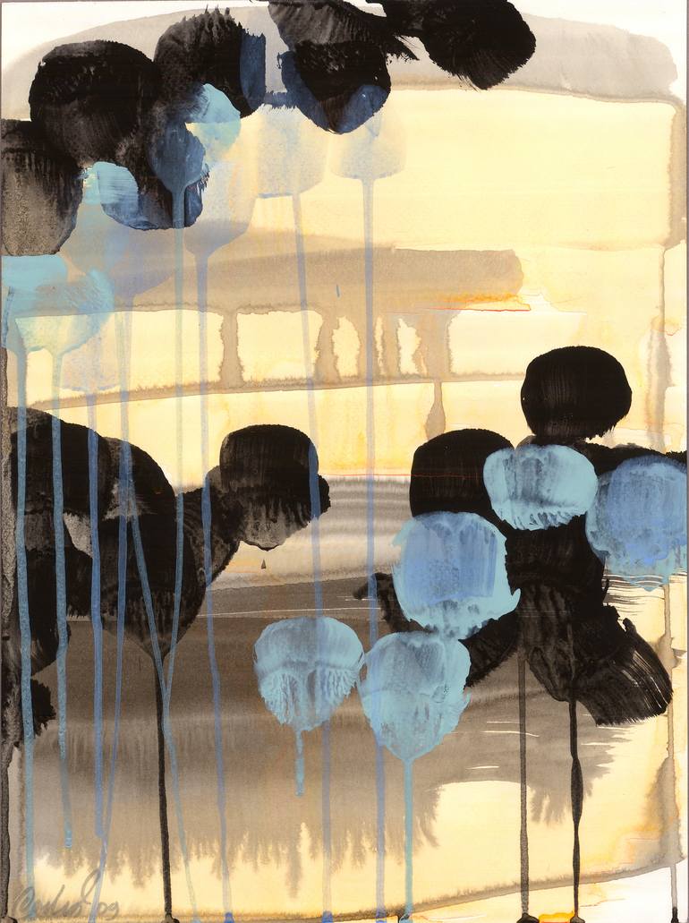 On the Lake Painting by Caroline Wright | Saatchi Art