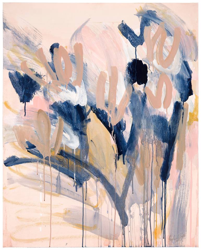 Walk Me Round Your Garden Painting by Caroline Wright | Saatchi Art