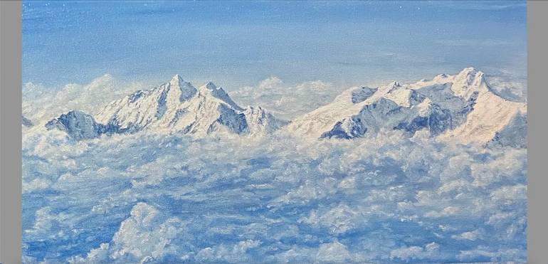 Peak II Painting by Bryan Trainor | Saatchi Art