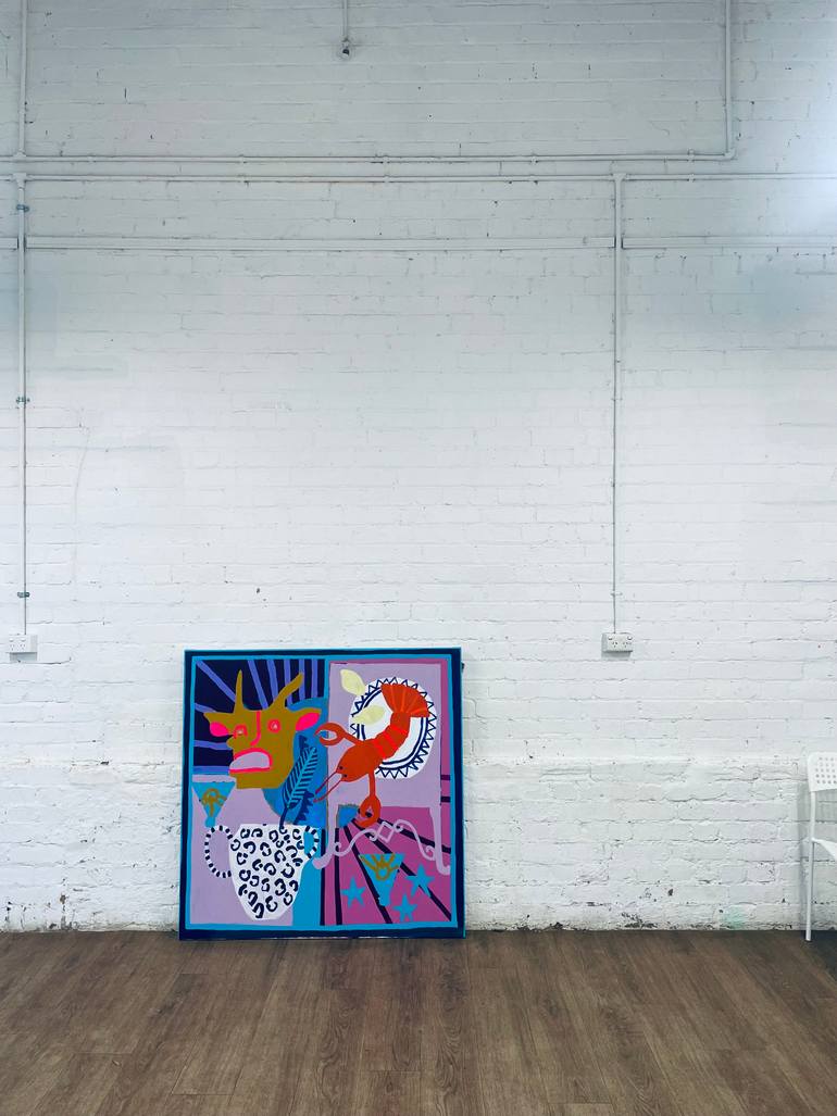 Nightcap Painting by Laura Thomas | Saatchi Art