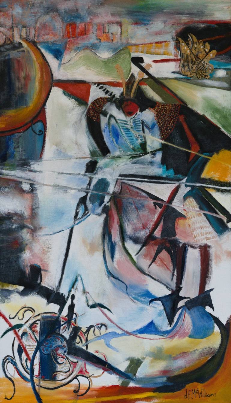 Samurai Painting by Daniel McWilliams | Saatchi Art