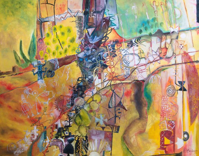 High Desert Painting by Daniel McWilliams | Saatchi Art