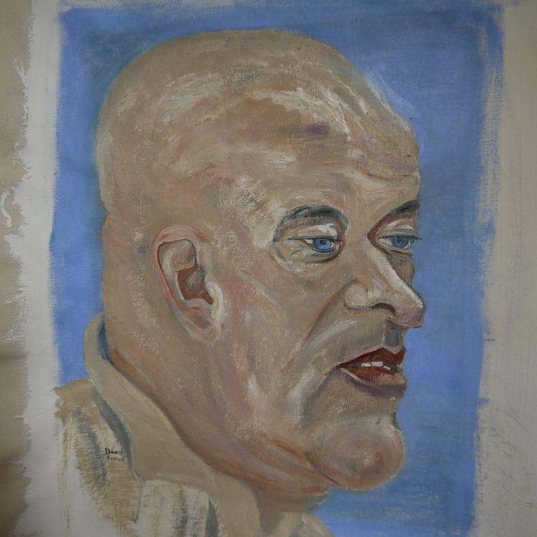 Long Distance Driver Painting by David Freud | Saatchi Art