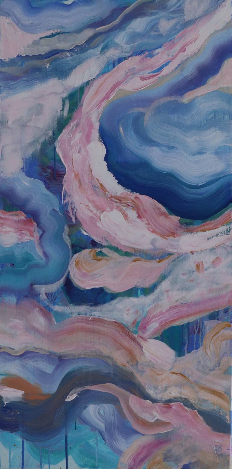 Air Element Painting by Dominika Konieczna | Saatchi Art