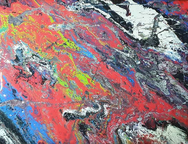 Scream Painting by Patryk Blama | Saatchi Art