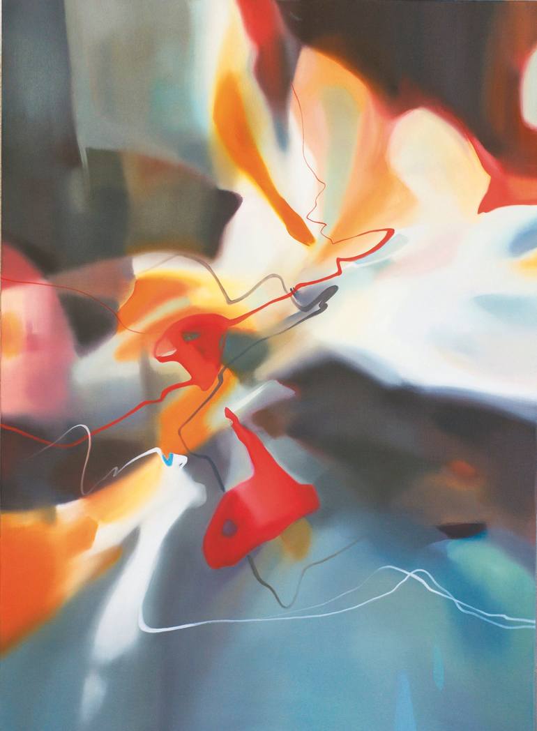 the tire light Painting by shun yang | Saatchi Art