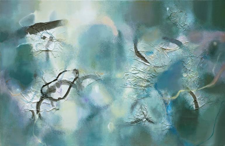 water language Painting by shun yang | Saatchi Art