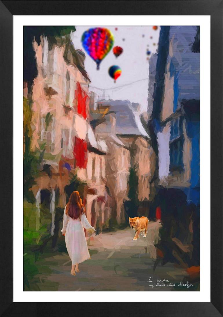 La surprise Digital by Julienne aline Meretize | Saatchi Art