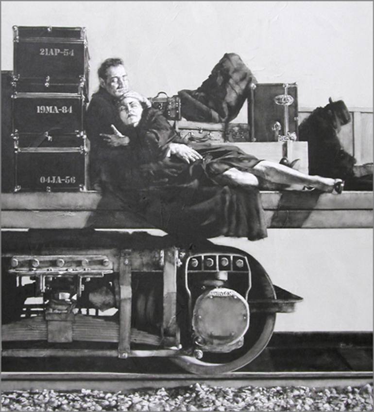 We Will Find The Courage . . . Painting by Charles Malinsky | Saatchi Art