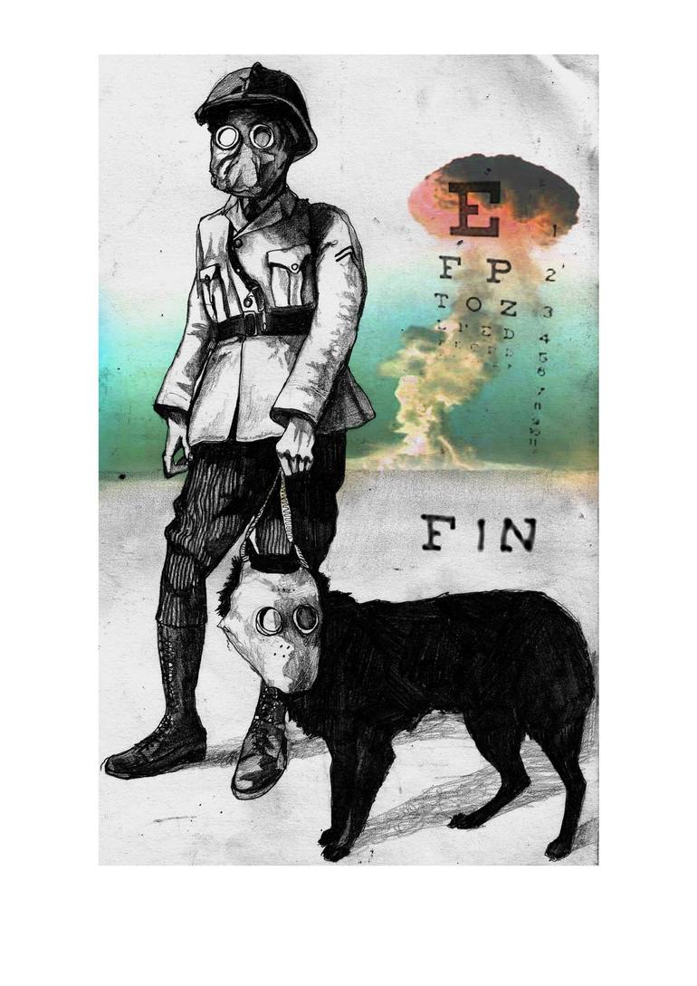 Fin Drawing by Ali Hamish | Saatchi Art