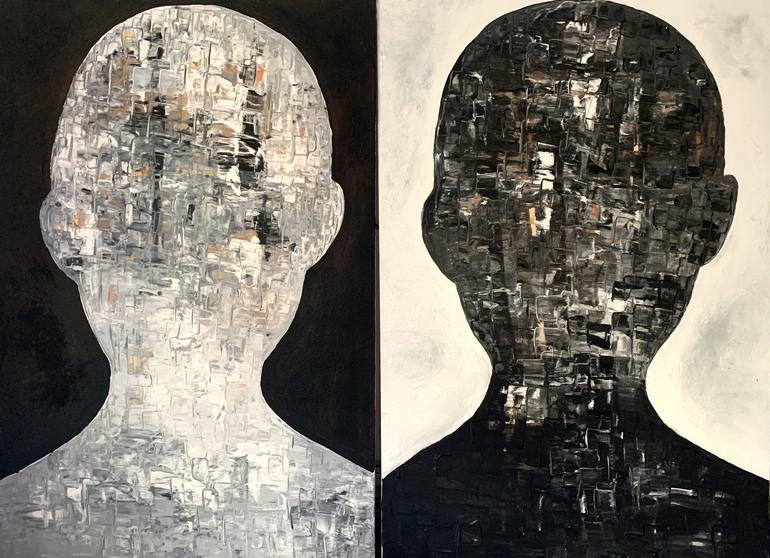 Duality Painting by Mounia Dadi | Saatchi Art