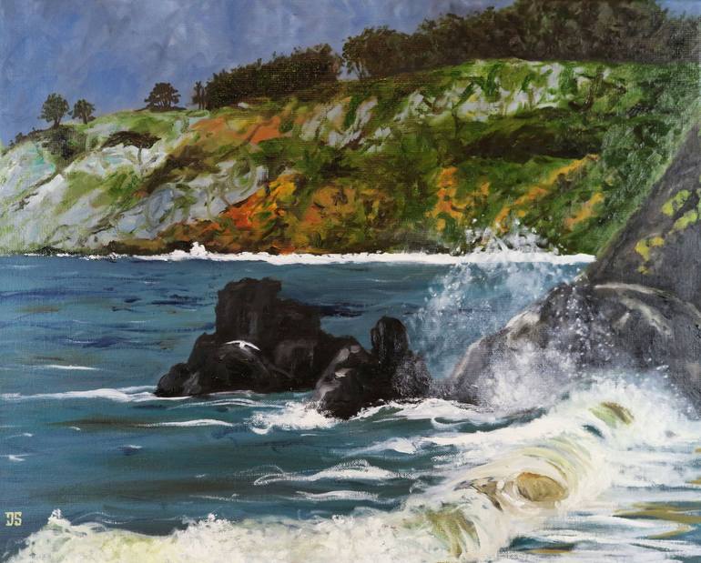 Chinese Ocean Painting