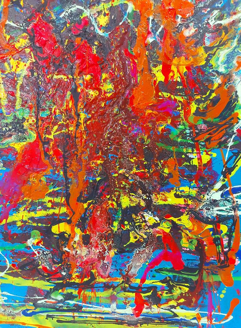 Caos Painting by Georgi Sabev | Saatchi Art