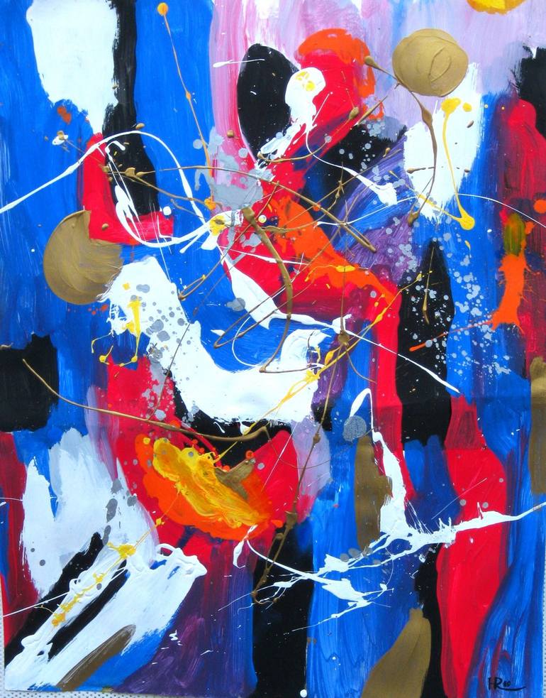 At Home Painting by Hugo Ruggiero | Saatchi Art