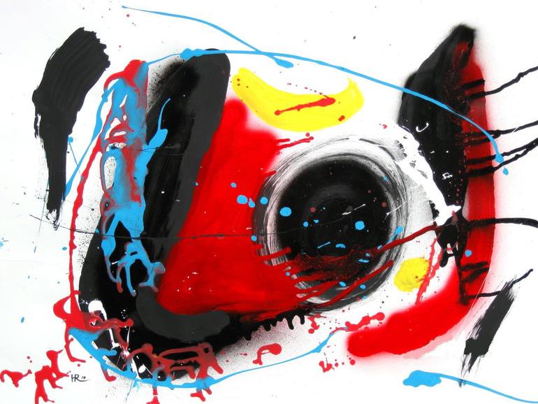 Behind the Lens Painting by Hugo Ruggiero | Saatchi Art