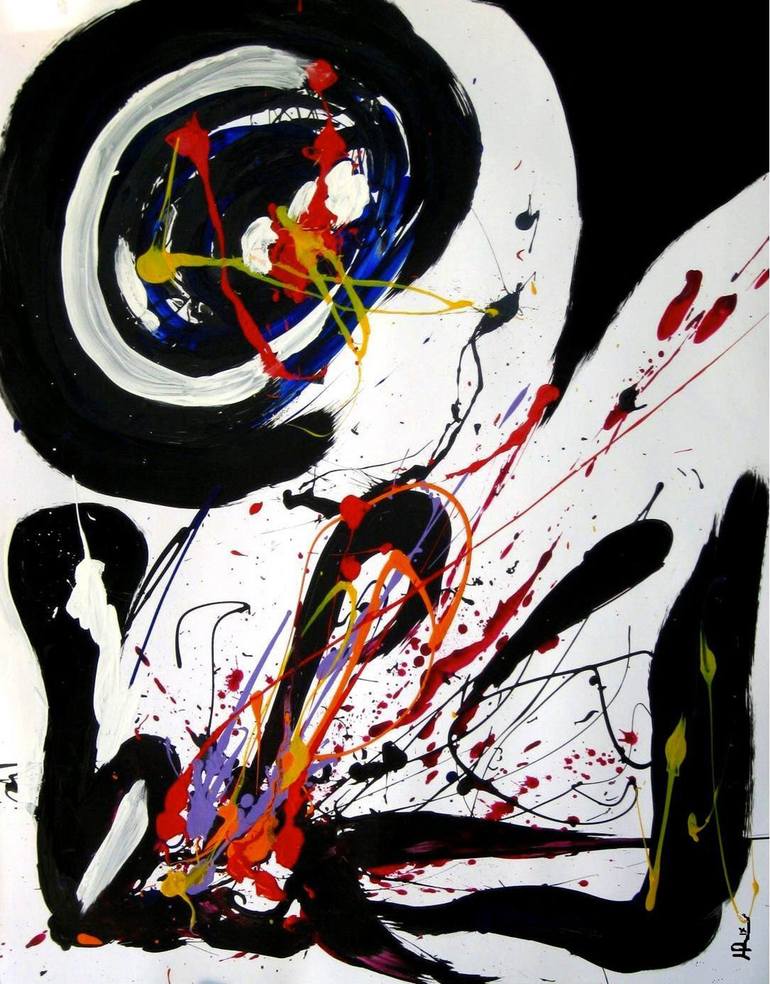 Reaching out Painting by Hugo Ruggiero | Saatchi Art