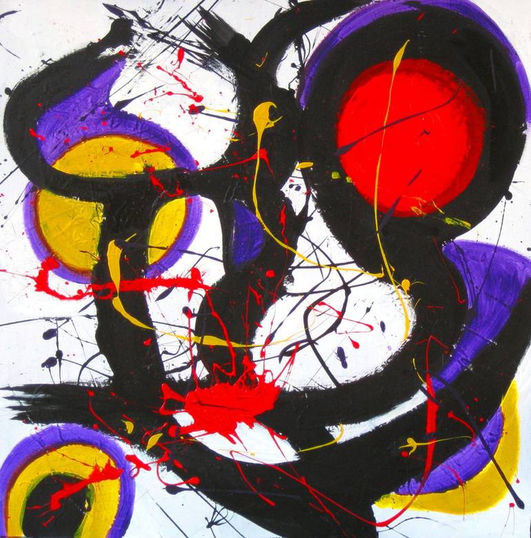 We are been watched (SOLD) Painting by Hugo Ruggiero | Saatchi Art