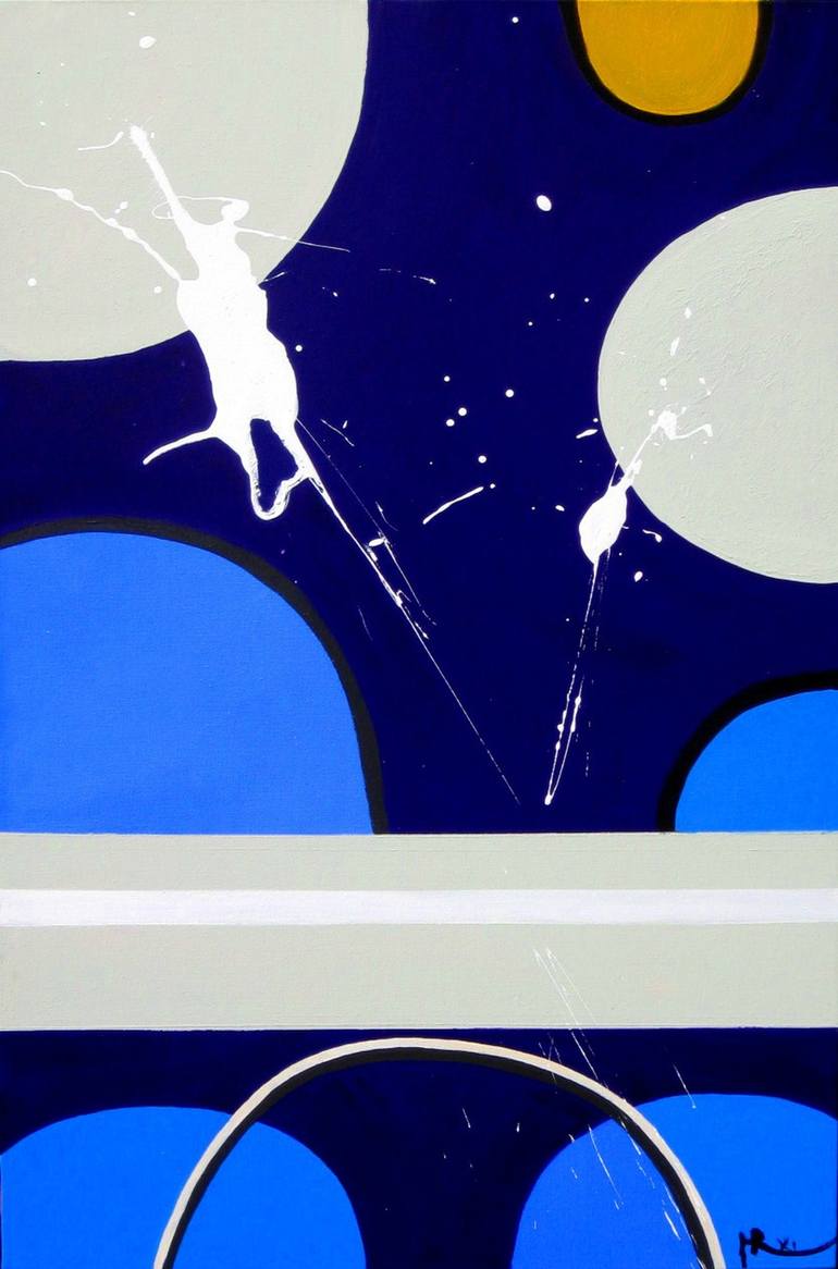 Among friends Painting by Hugo Ruggiero | Saatchi Art