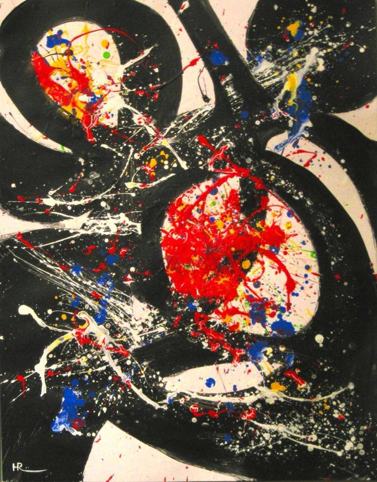 Three friends Painting by Hugo Ruggiero | Saatchi Art