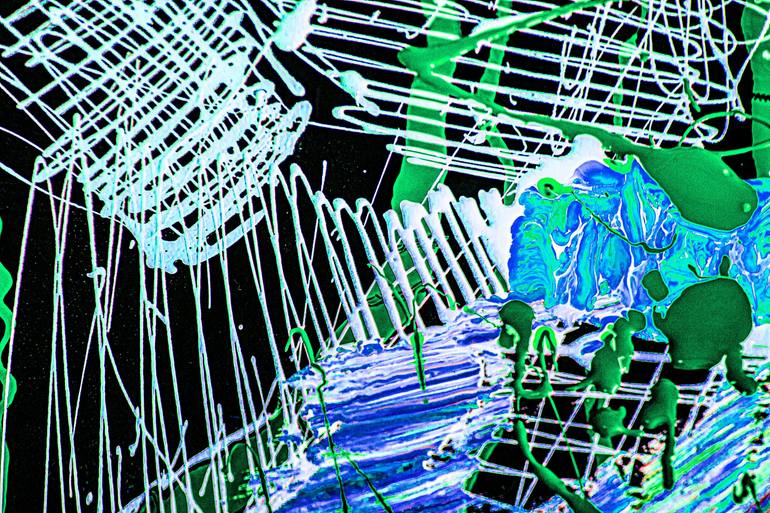 Green Hell Printmaking by Reckless Disregard | Saatchi Art