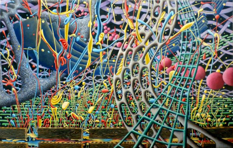 Somewhere Painting by Franz Landl | Saatchi Art