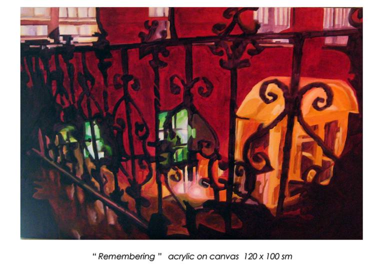 Remembering Painting by Victoria Arden | Saatchi Art