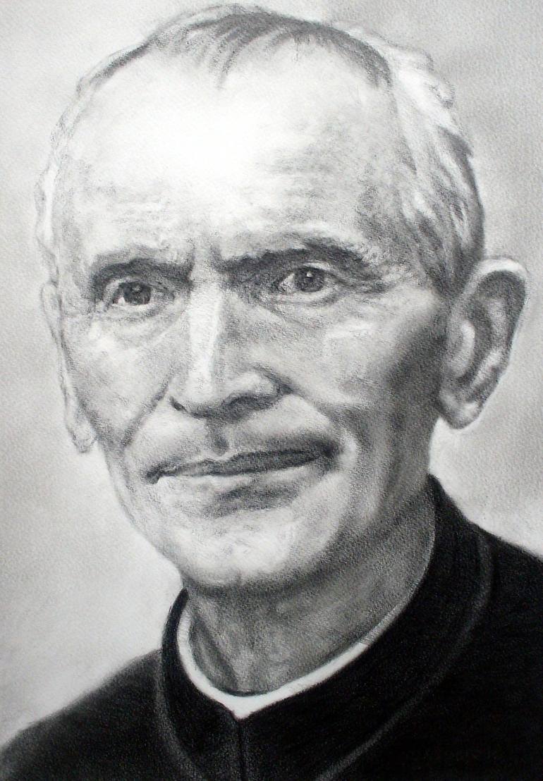 portrait, Don Rua Drawing by Geum Soo Lee | Saatchi Art