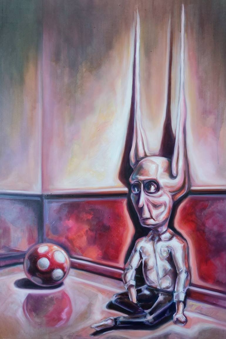 Free time Painting by Dávid Kovács K | Saatchi Art