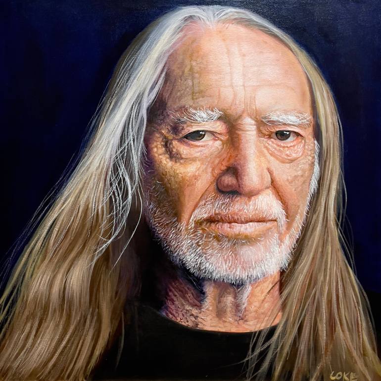 Willie Painting by Wes Coke | Saatchi Art