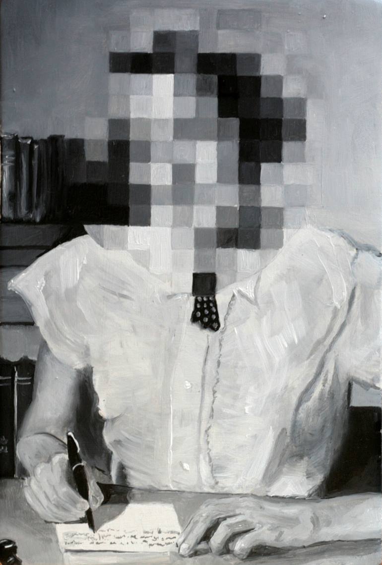 Precious Little Ambiguity Painting by Robert Fisher | Saatchi Art