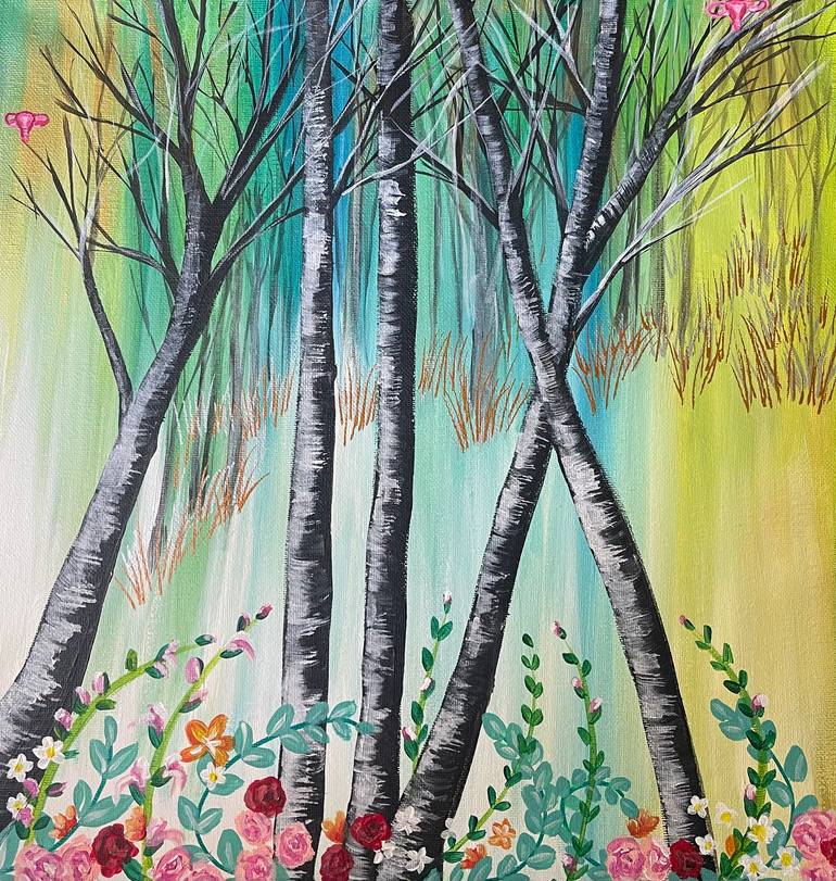 My Light Wombs Painting by Sarah King | Saatchi Art