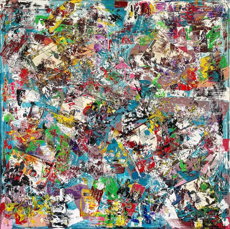 The story of Paris 001 Painting by Todor Genchev | Saatchi Art