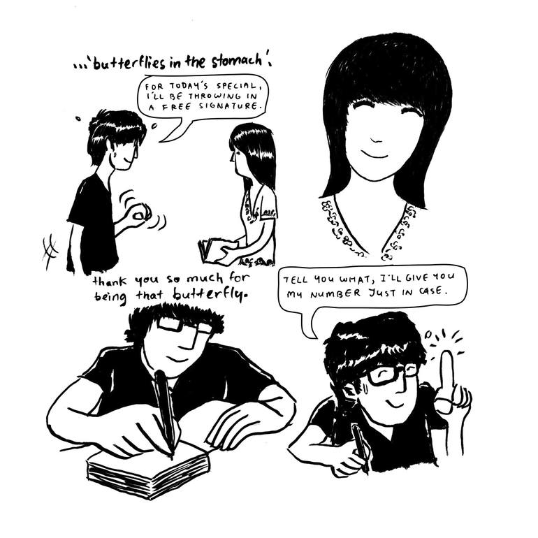 Love Letter - Excerpt Drawing by Chin Yew | Saatchi Art