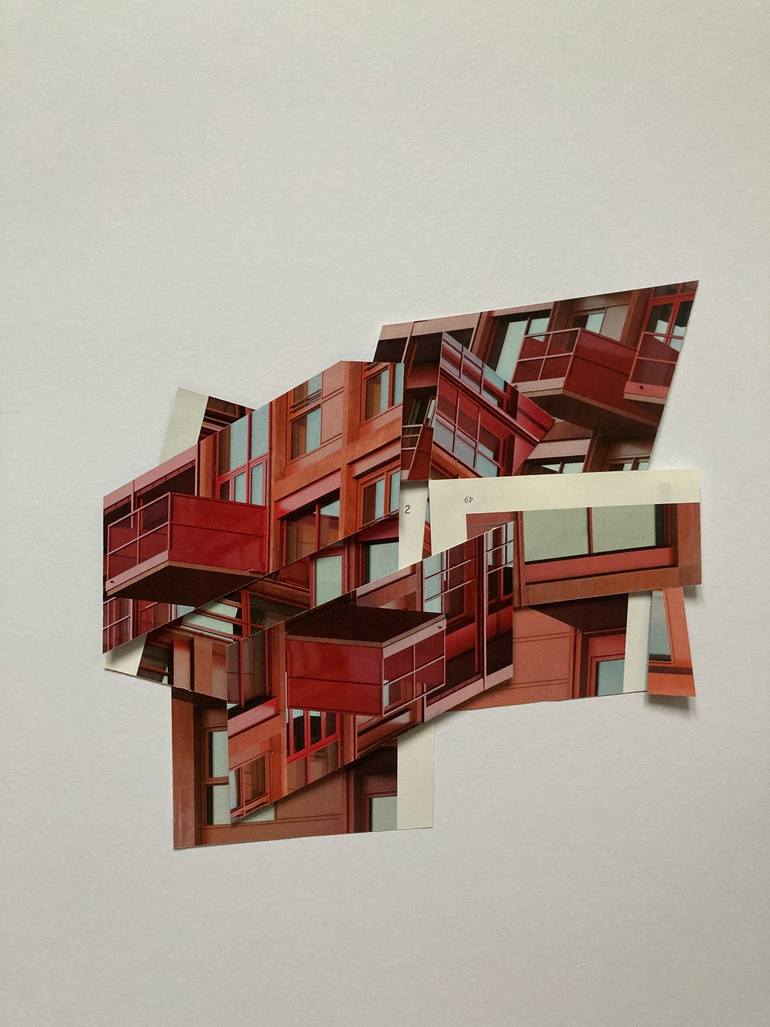 Lokdepot 49 Collage by Friedrich Raphael Curschmann | Saatchi Art