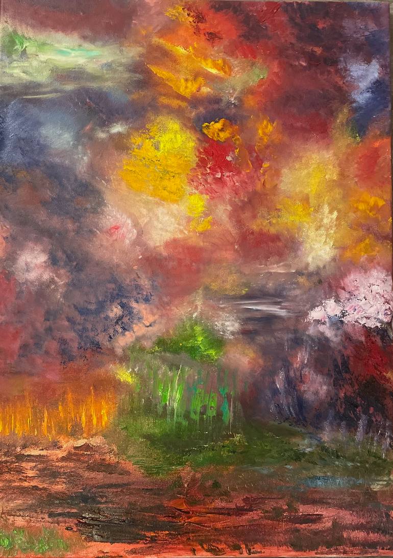 Storm Painting by Negin Shariat | Saatchi Art