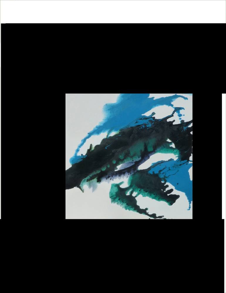 Swimming Painting by Pam Berns | Saatchi Art