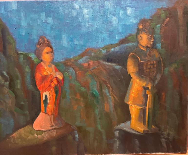 Separation Painting by Chunyu Zhang | Saatchi Art