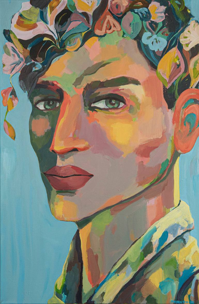 Ragnar Painting by Emily Thornton | Saatchi Art