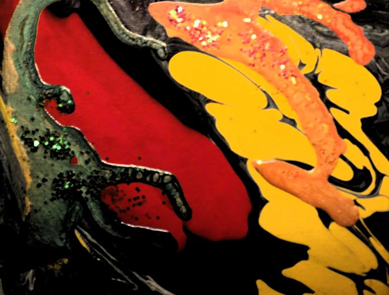 Yellow Painting by Pauline Devlin | Saatchi Art